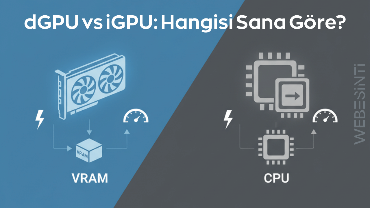 dGPU vs iGPU: Hangisi Sana Göre? - Webesinti